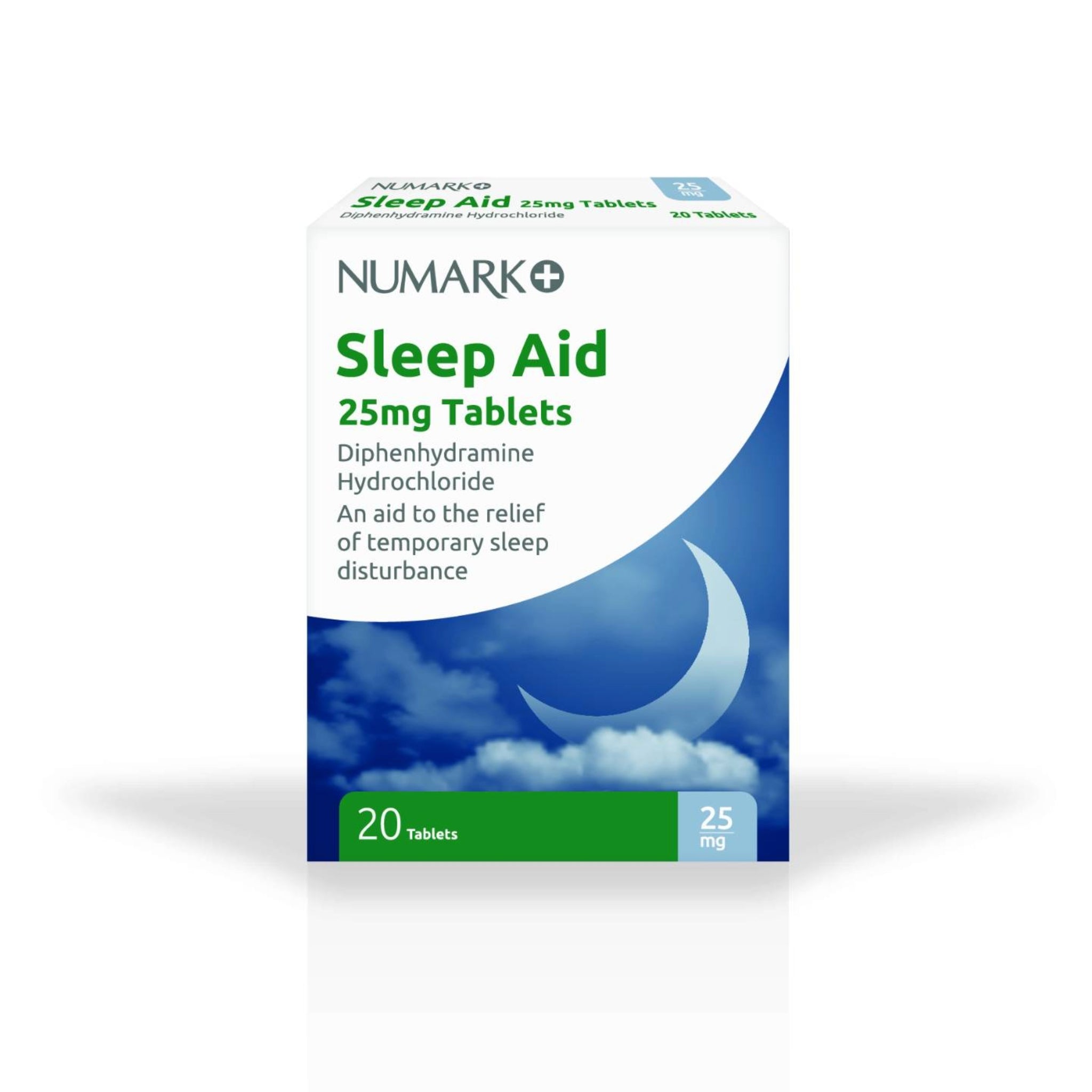 Numark Sleep Aid 25mg – 20 Tablets | Sleep Aid | Rowlands Online Pharmacy