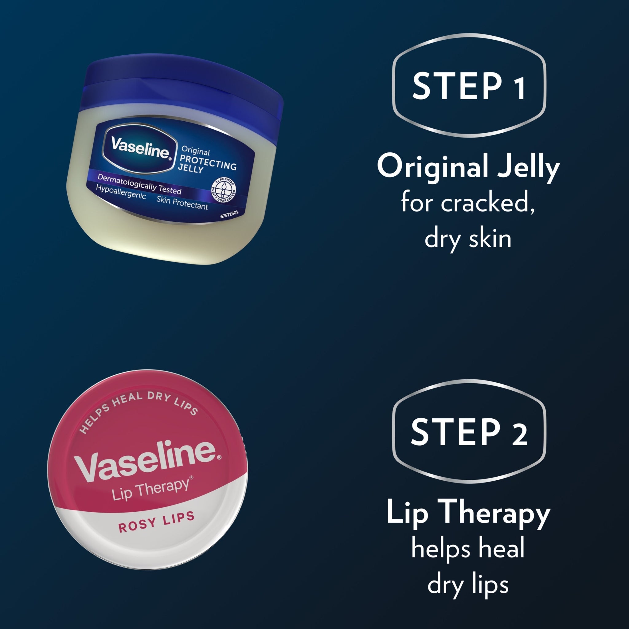Vaseline Petroleum Jelly Original 50ml | Toiletries | Rowlands Online Pharmacy