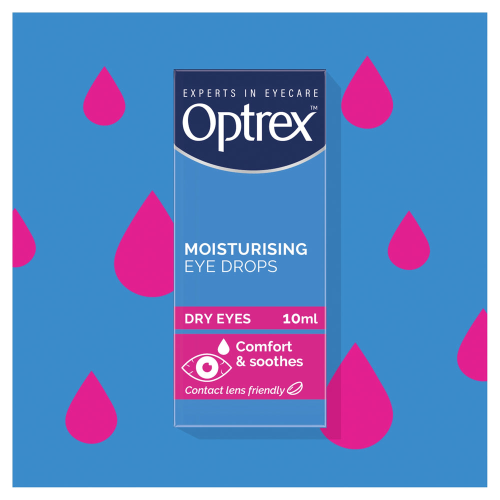 Optrex Moisturising Eye Drops 10ml | Ears, Eyes & Mouth – Rowlands ...
