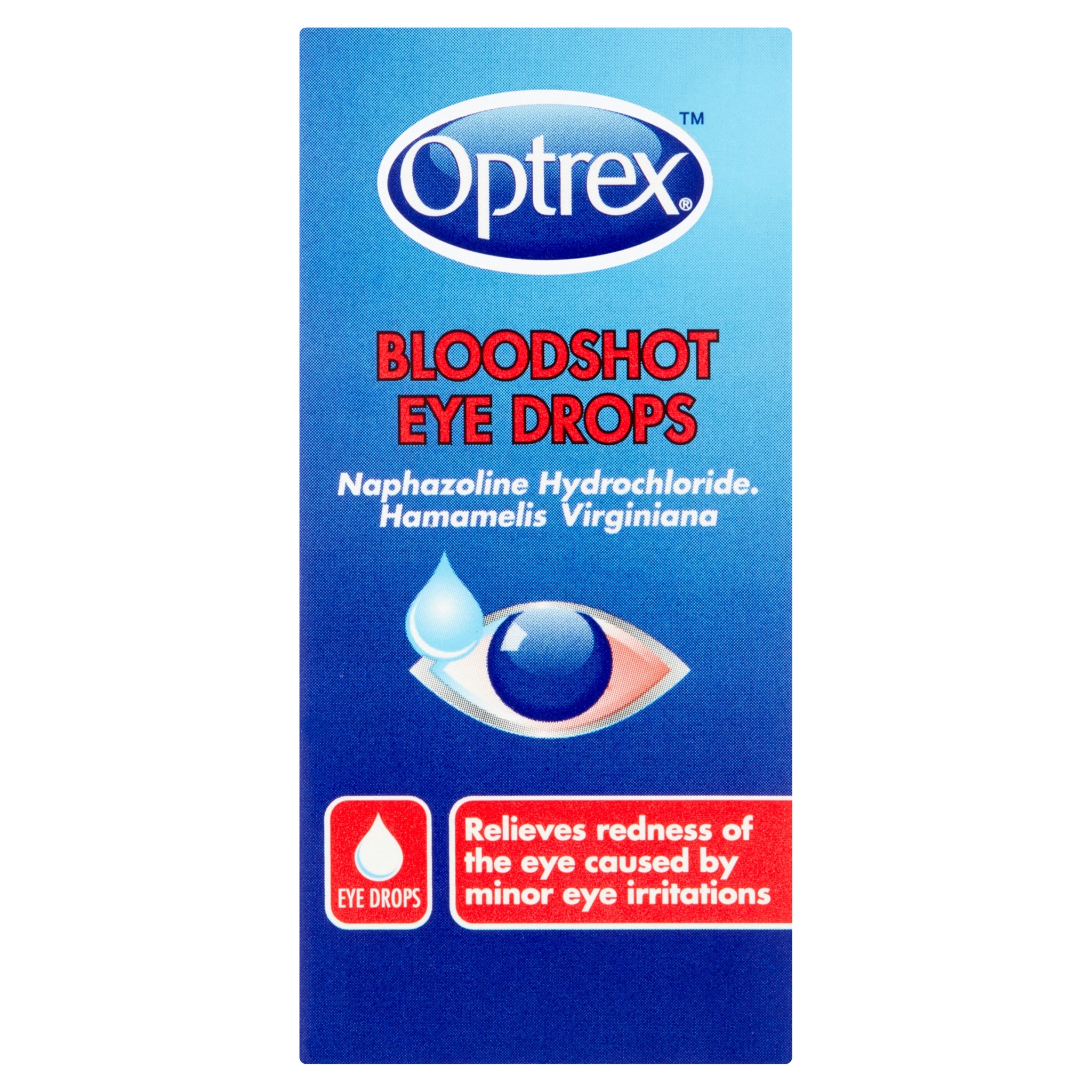 Optrex Bloodshot Eye Drops 10ml | Ears, Eyes & Mouth – Rowlands Online ...