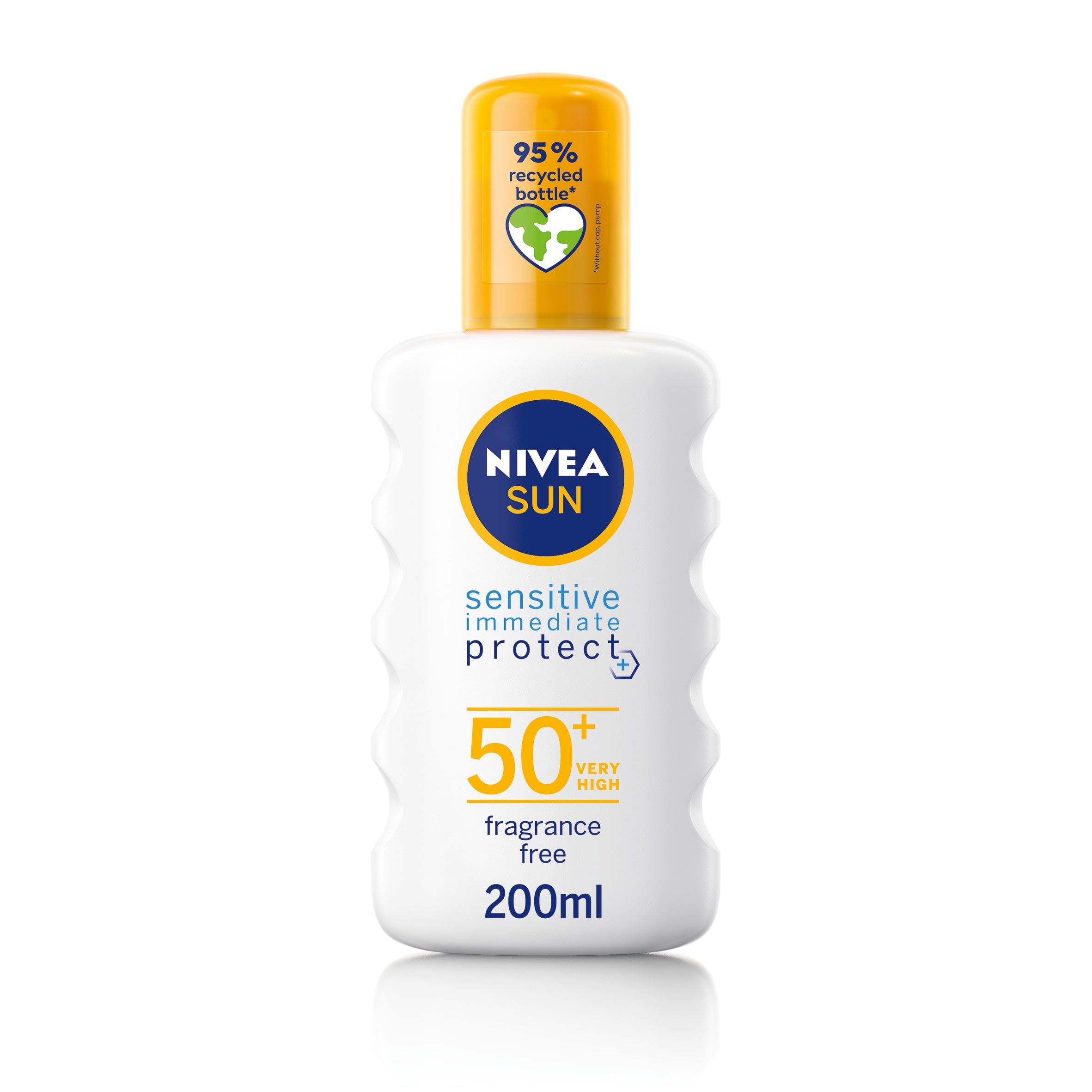 Nivea Sun Sensitive Protect Spray SPF50+ 200ml | Suncare – Rowlands ...