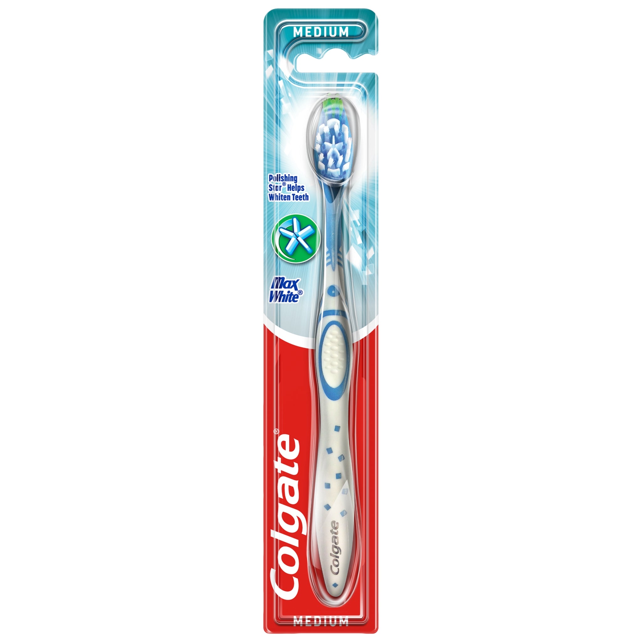 Colgate Max White Medium Toothbrush | Manual Toothbrushes | Rowlands ...