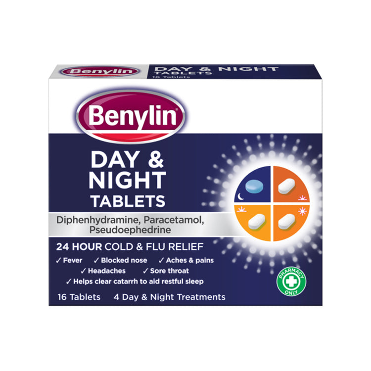 Day Nurse 500mg/30mg Tablets 18s | Cough & Cold – Rowlands Online Pharmacy