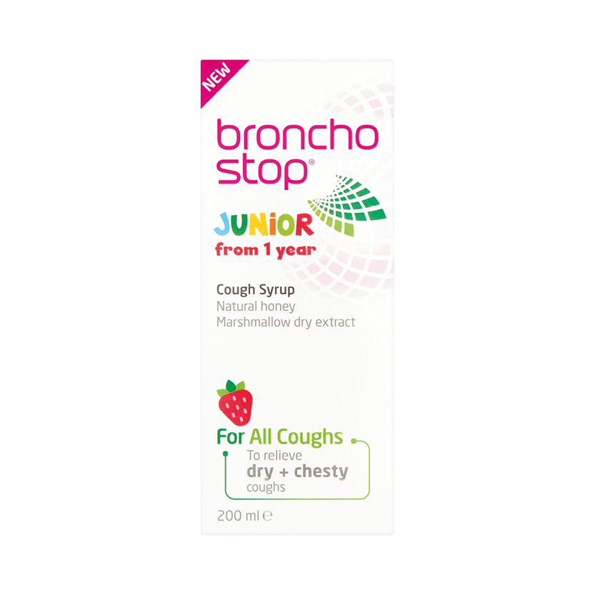 Bronchostop Junior Cough Syrup 200ml | Children's Cough, Cold & Flu ...