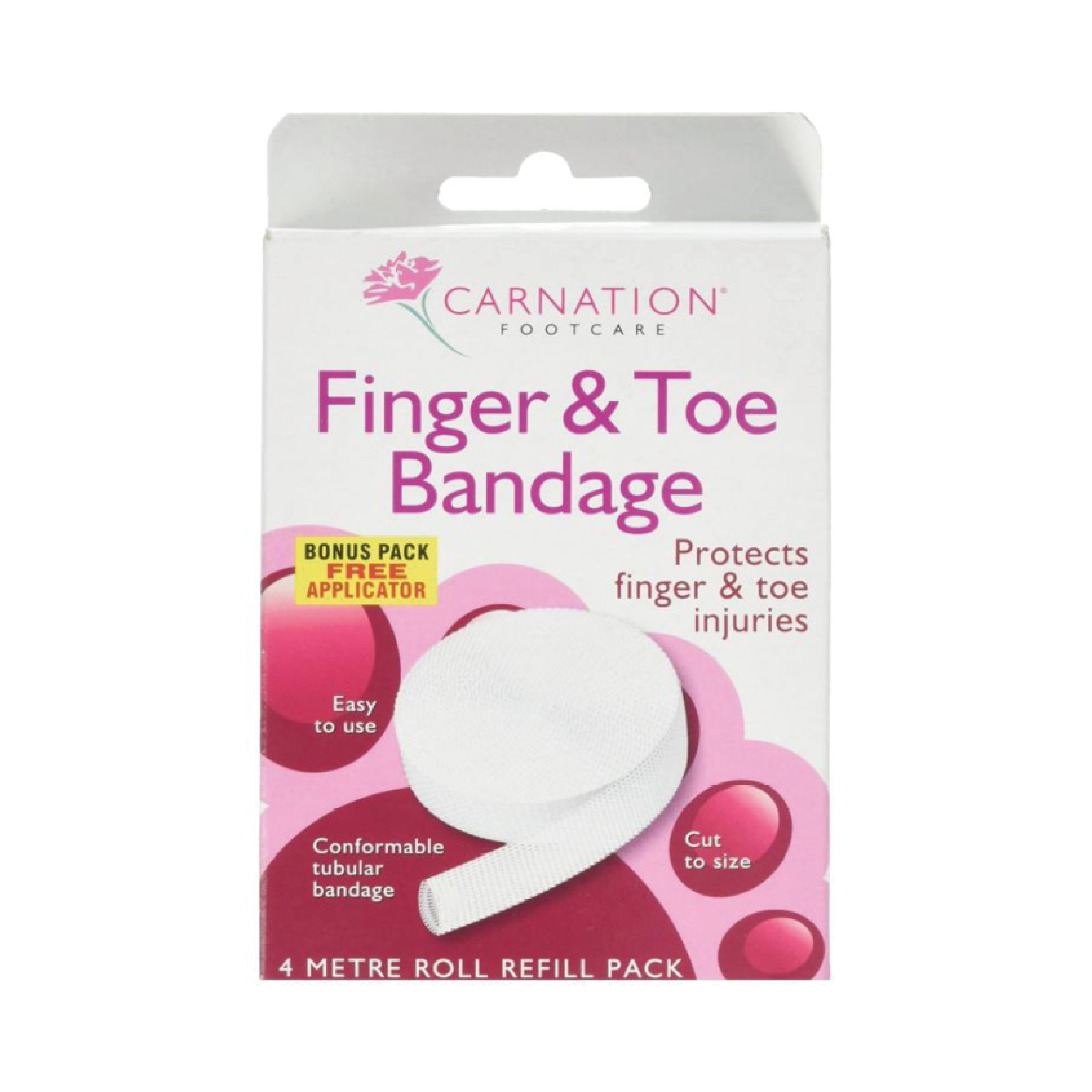 Carnation Finger & Toe Bandage 4m | Foot Care | Rowlands Online Pharmacy