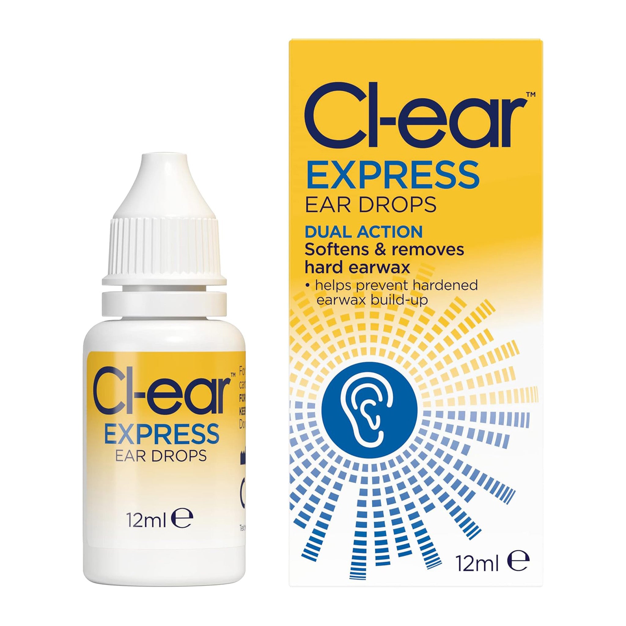 Cl-ear Express Ear Drops 12ml | Ear Care | Rowlands Online Pharmacy