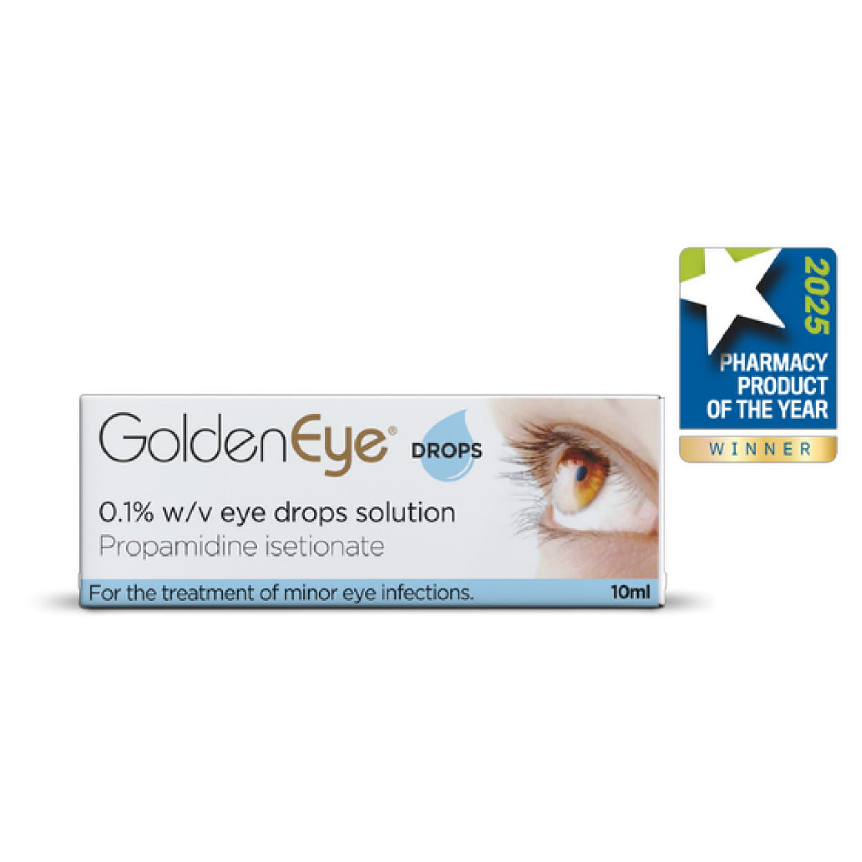 Golden Eye 0.1% Drops 10ml | Ears, Eyes & Mouth – Rowlands Online Pharmacy