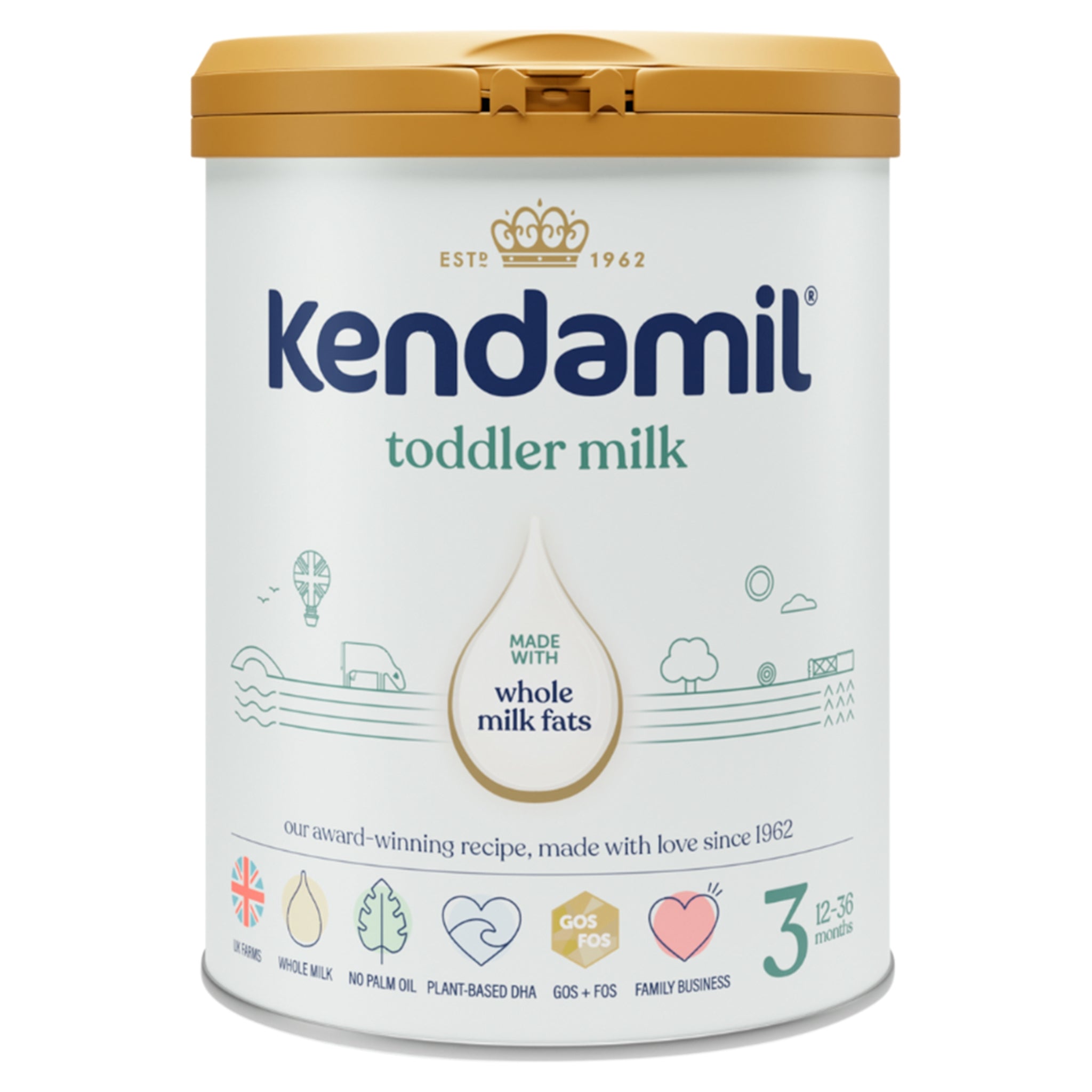 Kendamil Toddler Milk Stage 3 12-36 Months 800g | Baby Care – Rowlands ...