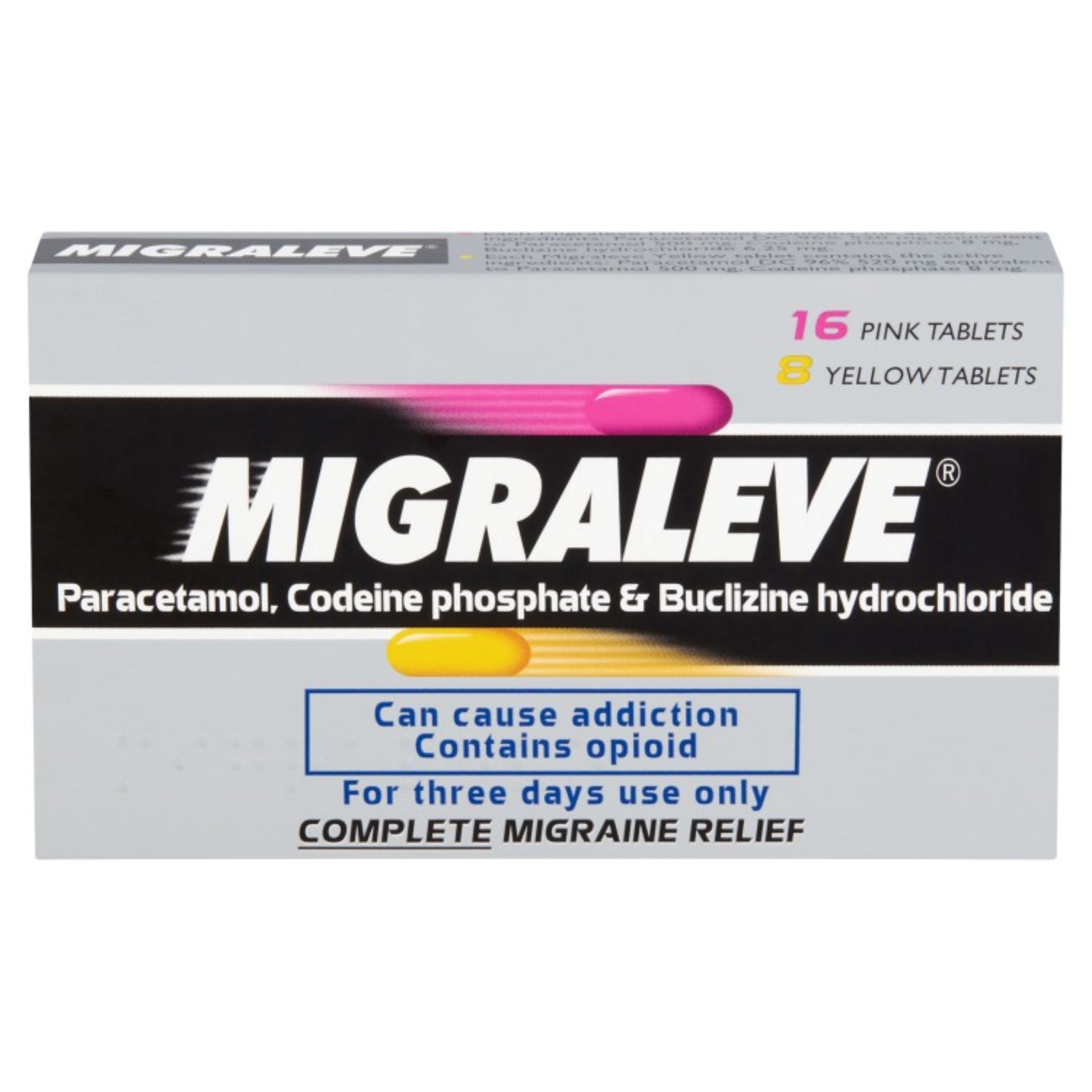 Migraleve Complete (Duo) Tablets - 24 Tablets | Pain Relief ...