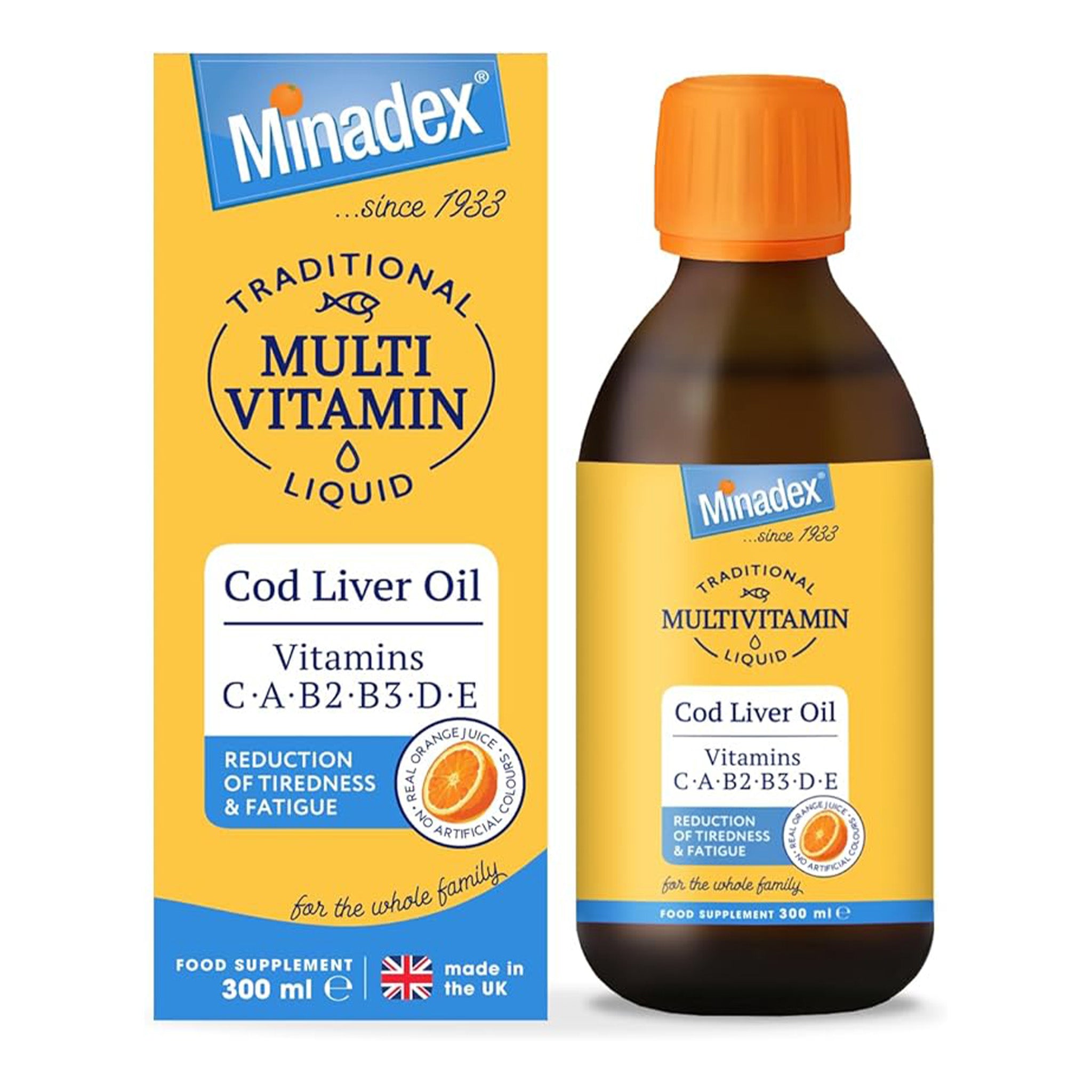 Minadex Multivitamin Liquid 300ml | Vitamins and Supplements – Rowlands ...