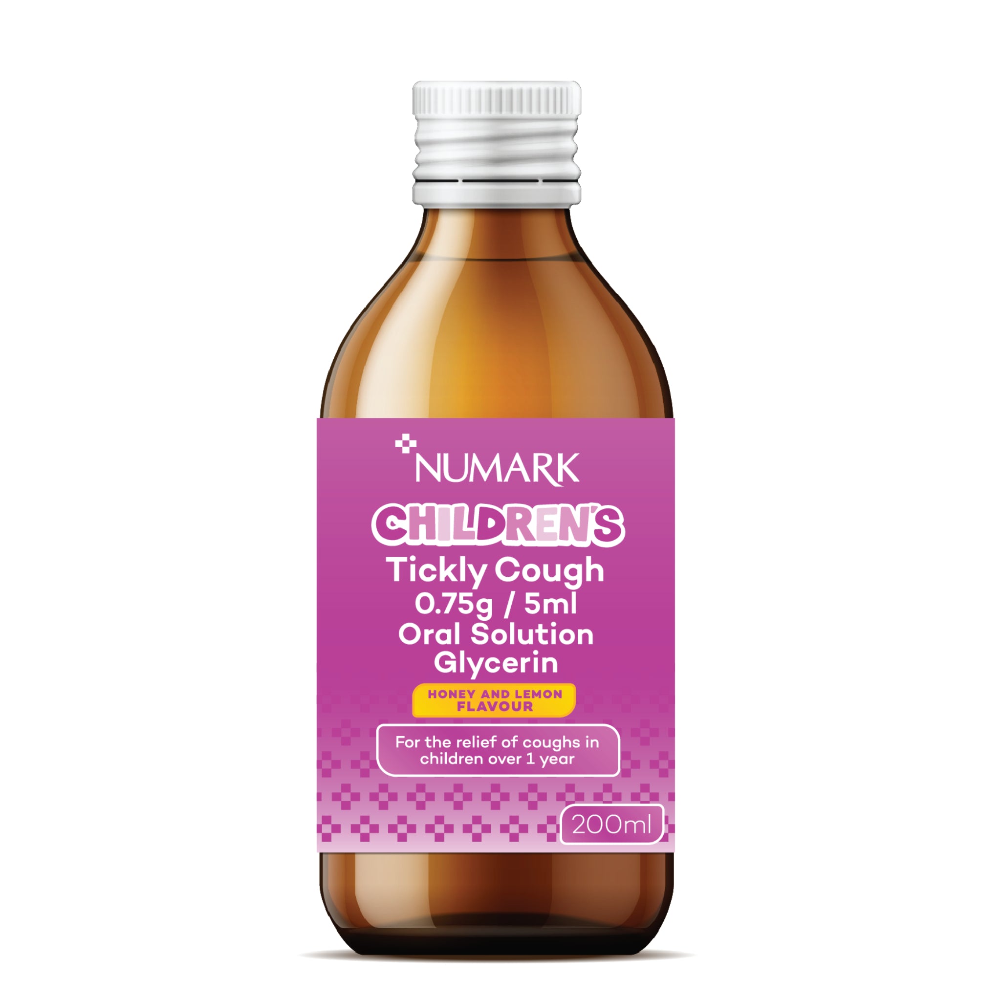Numark Children's Tickly Cough 0.75g/5ml Oral Solution 200ml ...