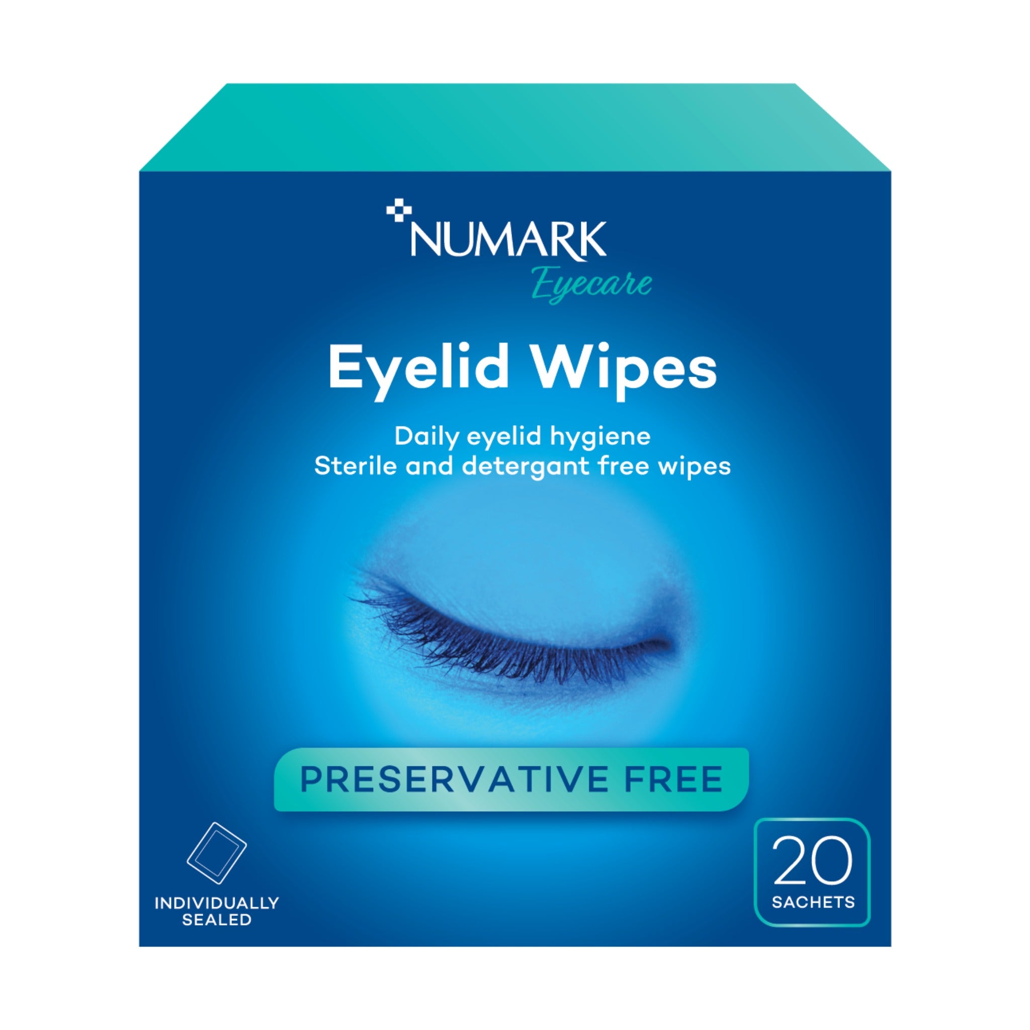 Numark Eyelid Wipes - 20 Pack | Eye Care | Rowlands Online Pharmacy ...