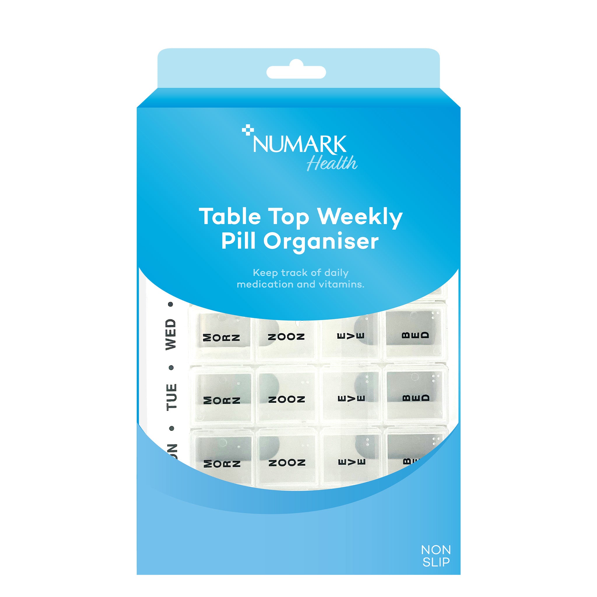 Numark Table Top Weekly Pill Organiser | Health Accessories – Rowlands ...