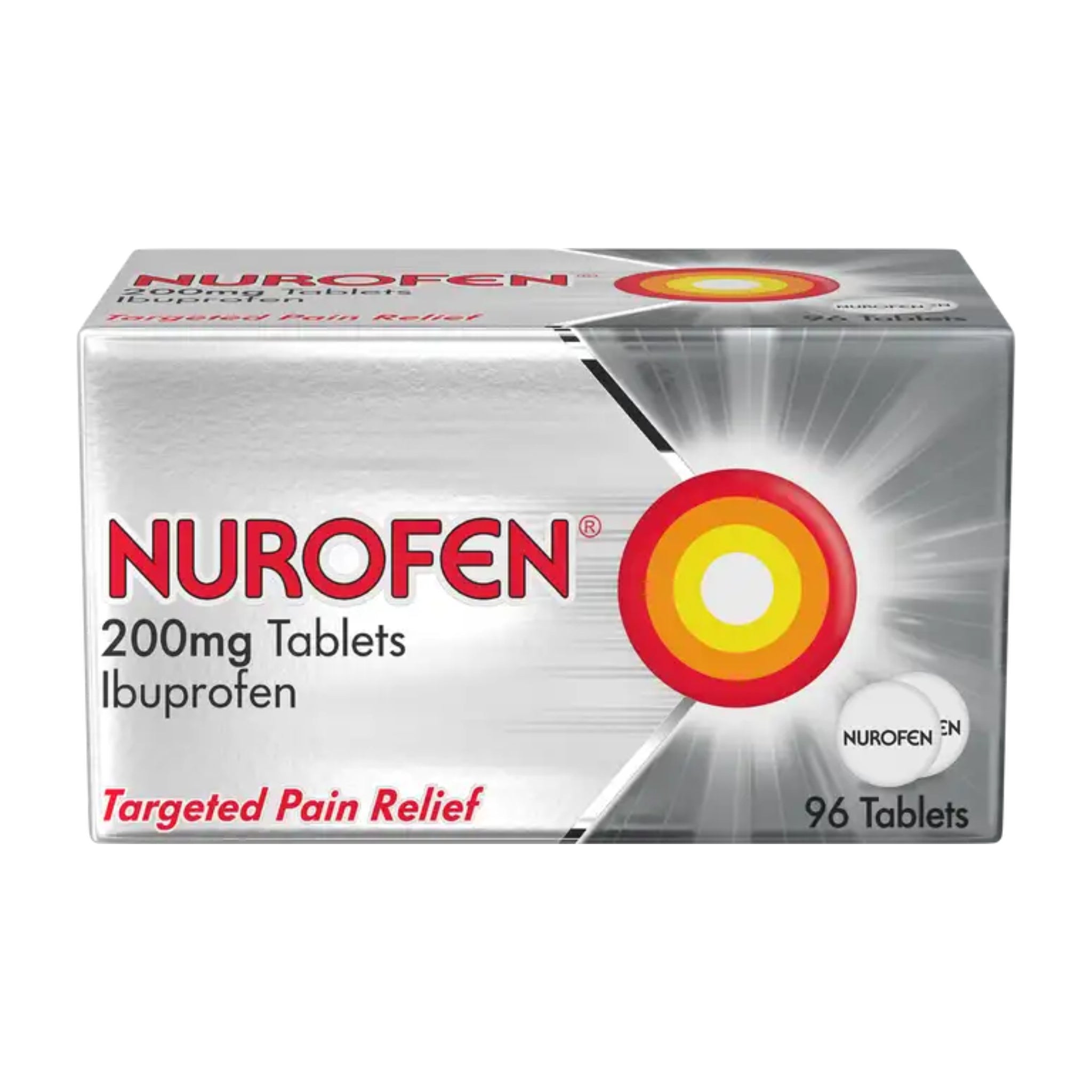 Nurofen 200mg Tablets - 96 Tablets | Pain Relief | Rowlands Online Pharmacy