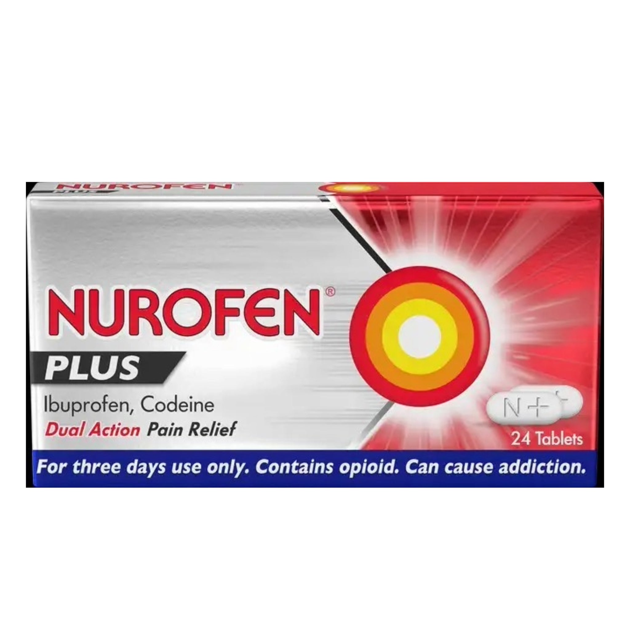 Nurofen Plus Tablets - 24 Tablets | Pain Relief & Painkillers ...