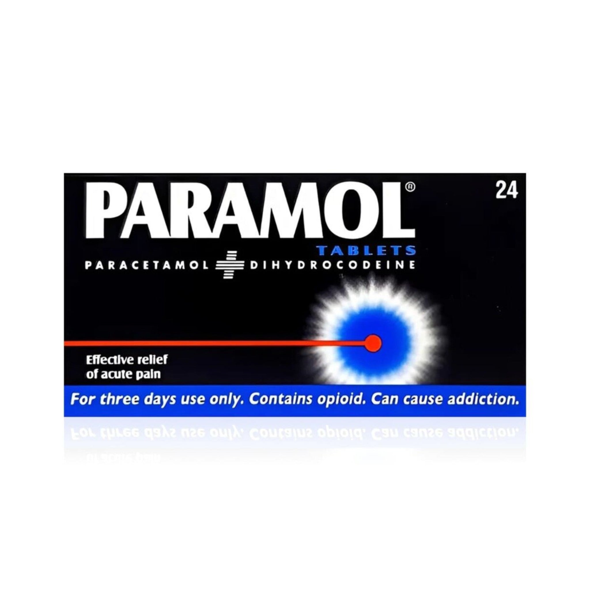 Paramol Tablets - 24 Tablets | Pain Relief | Rowlands Online Pharmacy