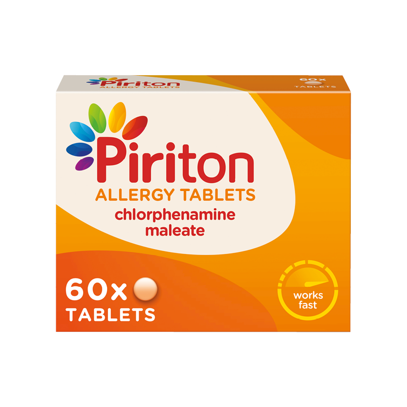 Piriton 4mg Tablets 60s | Allergies and Hayfever | Rowlands Online Pharmacy