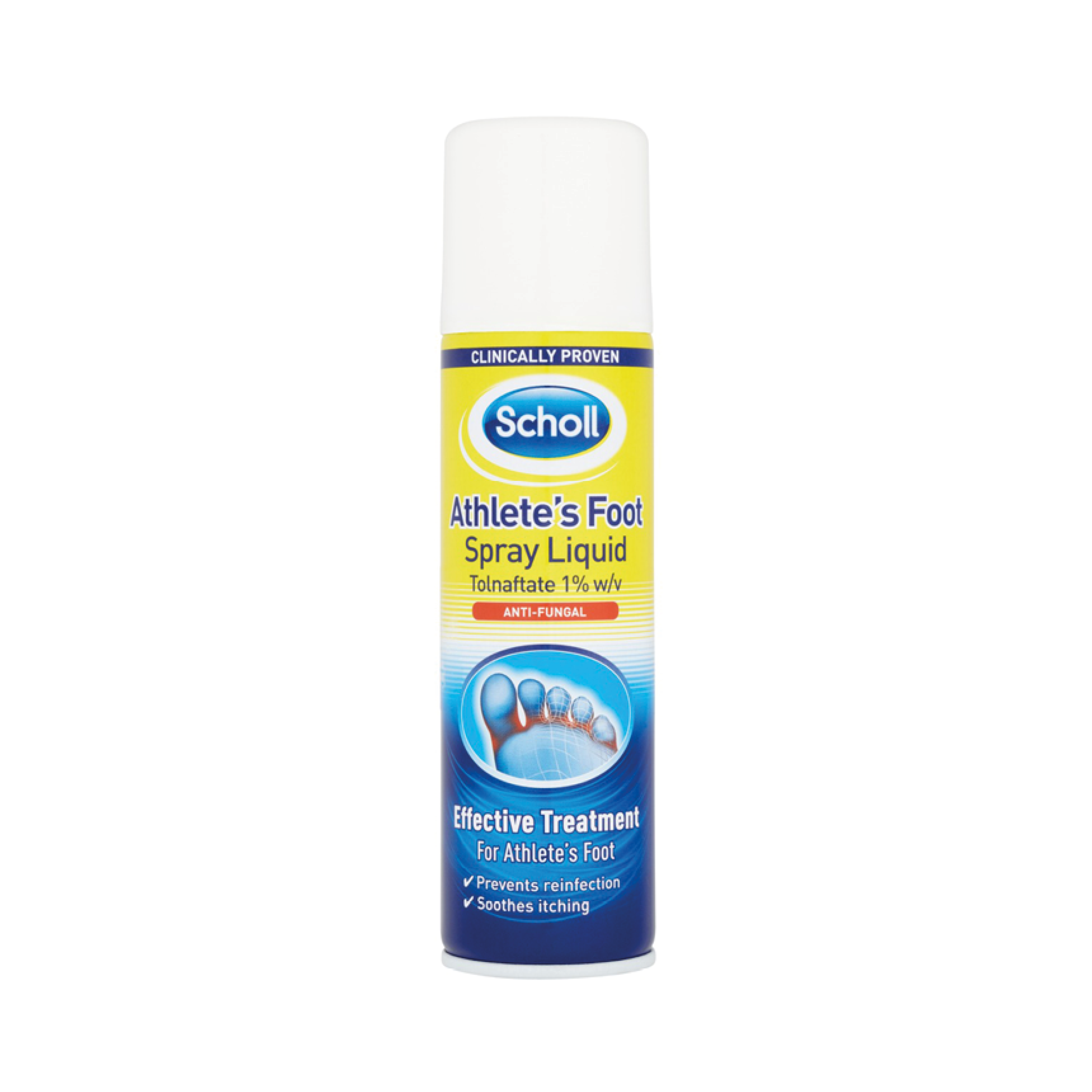 Scholl Athletes Foot Spray 150ml | Foot Care | Rowlands Online Pharmacy