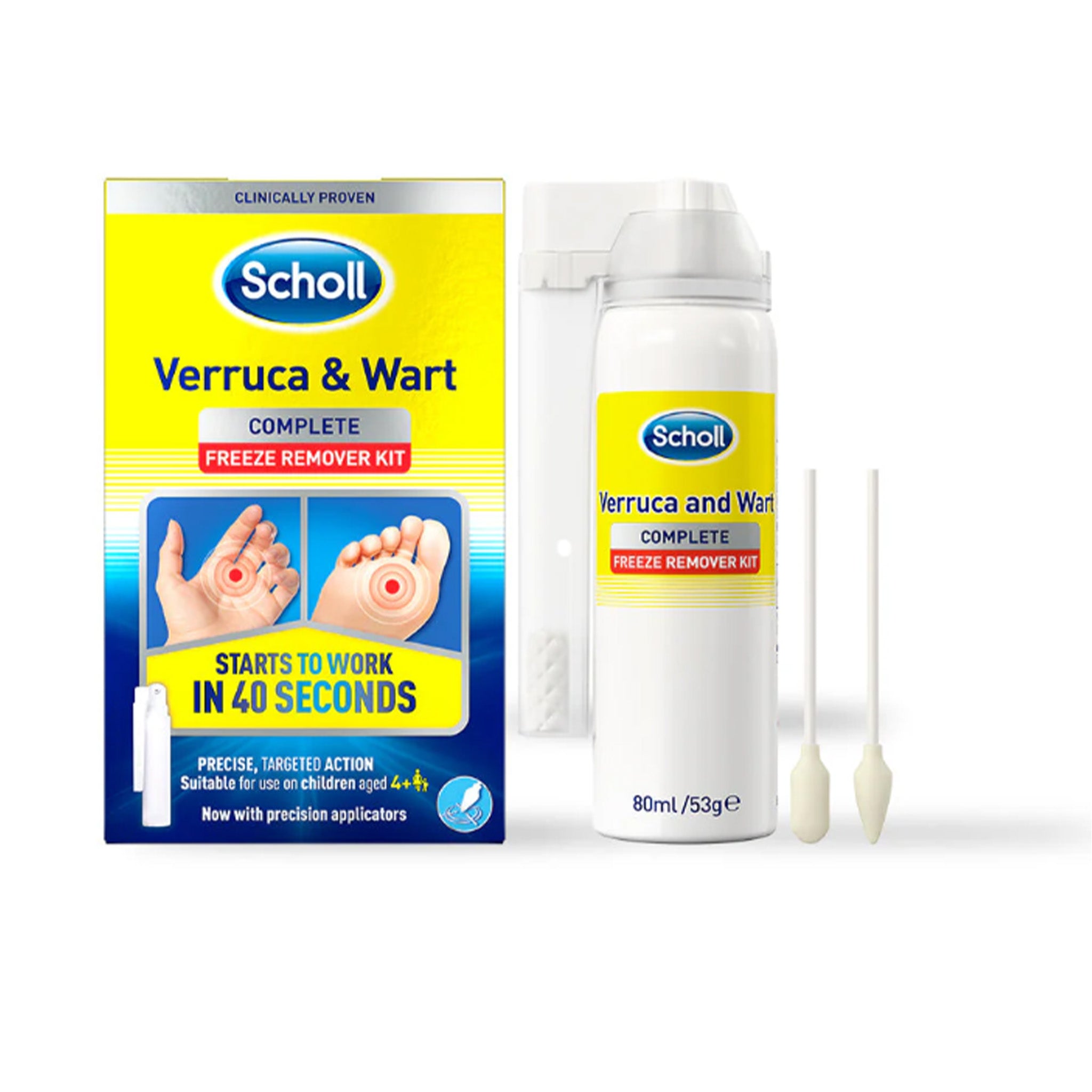 Scholl Freeze Verruca & Wart Remover Spray 80ml | Foot Care | Rowlands ...