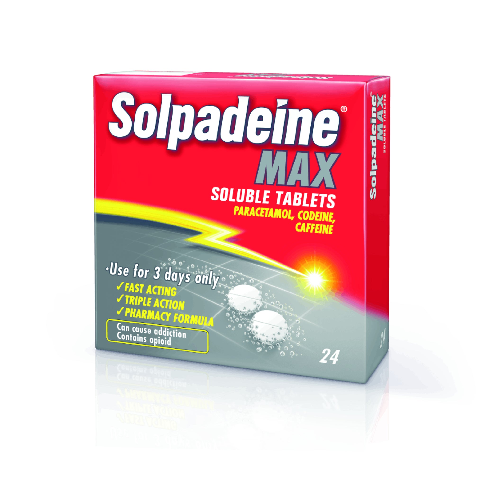 Solpadeine Max Soluble Tablets 24s | Pain Relief | Rowlands Online Pharmacy