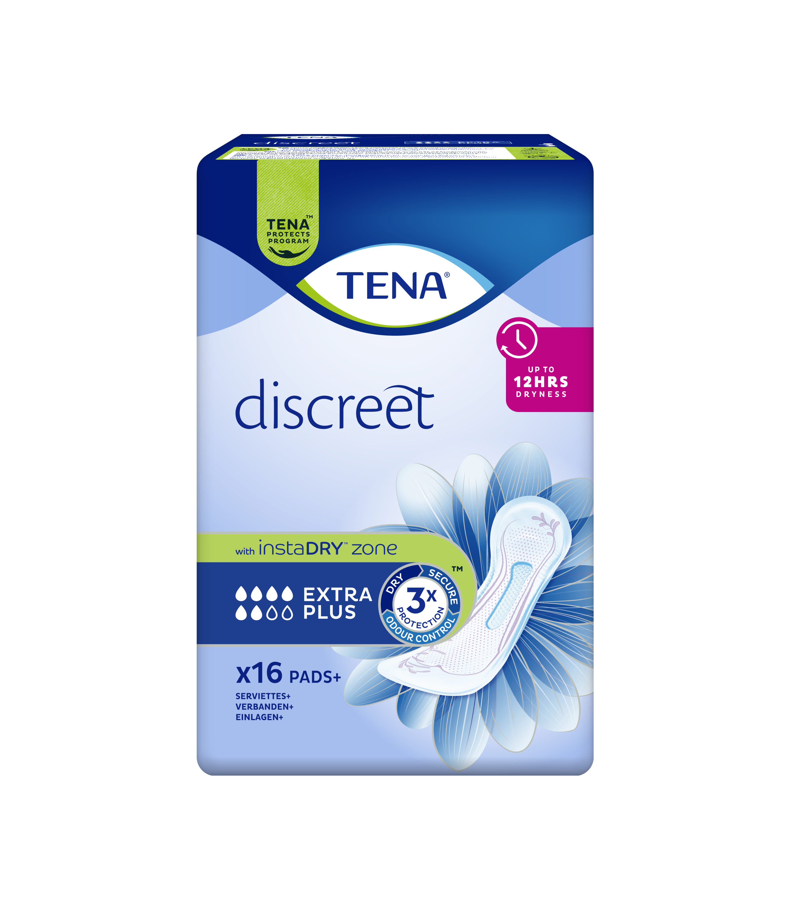 Tena Lady Extra Duo Plus 16s | Bladder Weakness | Rowlands Online Pharmacy