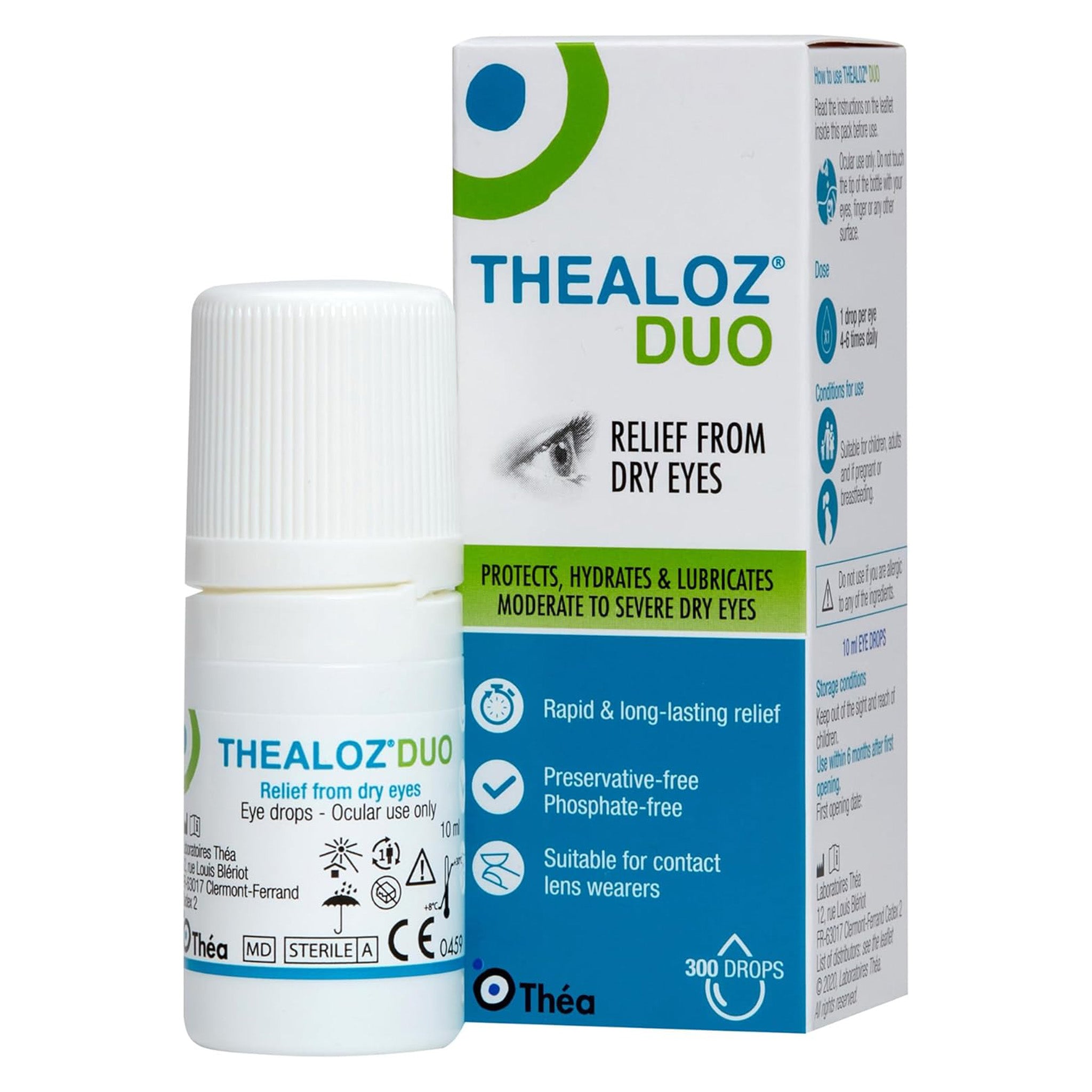 Thealoz Duo Eye Drops 10ml | Eye Care | Rowlands Online Pharmacy
