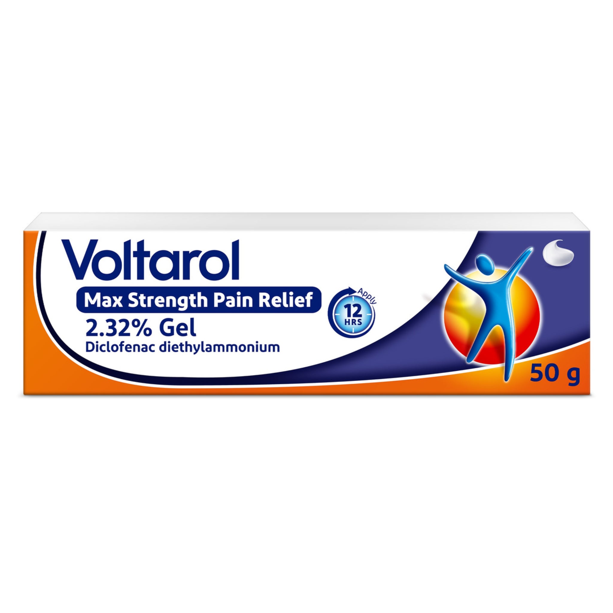 Voltarol 12 Hour Joint Pain Relief Gel 2.32% - 50g | Pain Relief ...