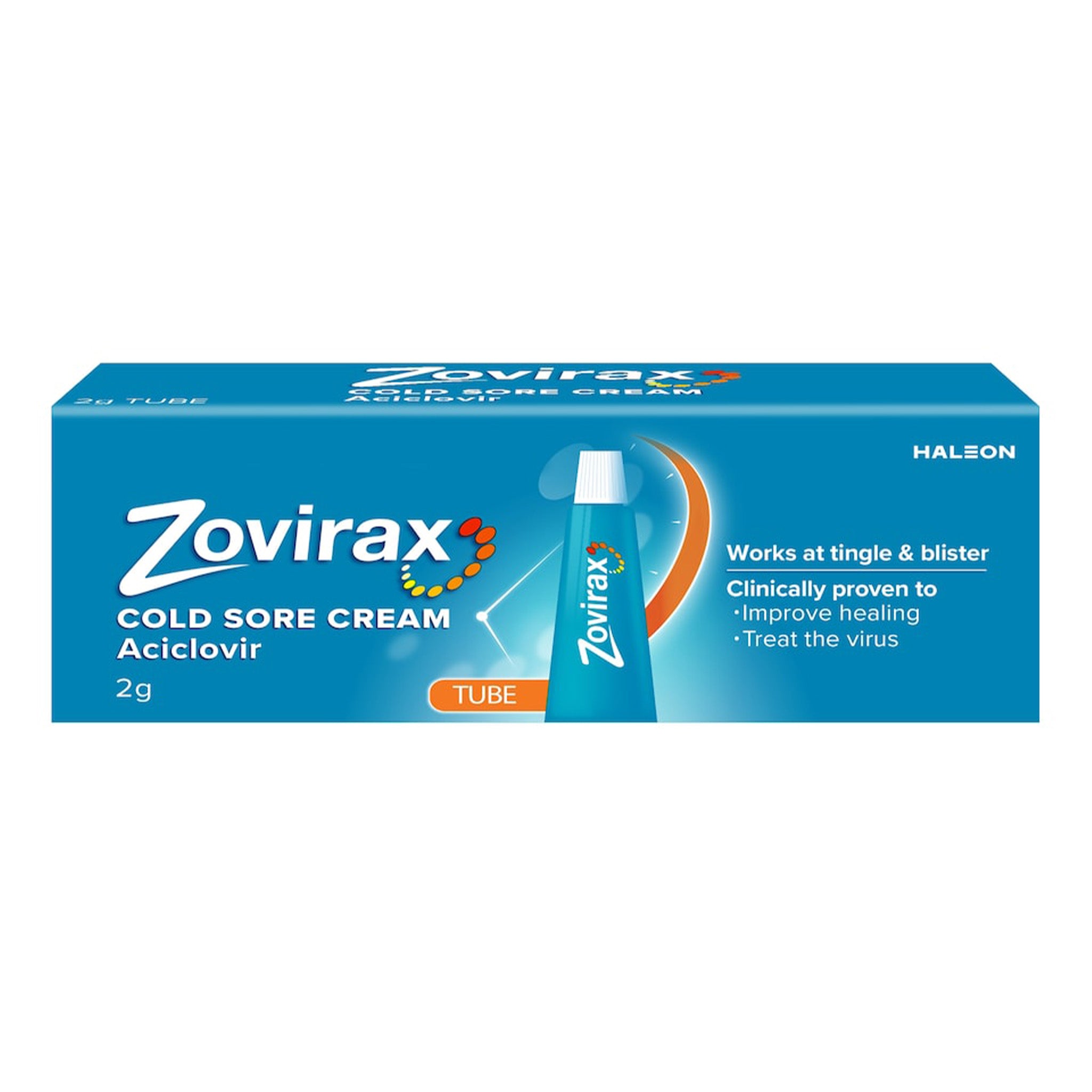 Zovirax Cold Sore Cream 2g | Ears, Eyes & Mouth – Rowlands Online Pharmacy
